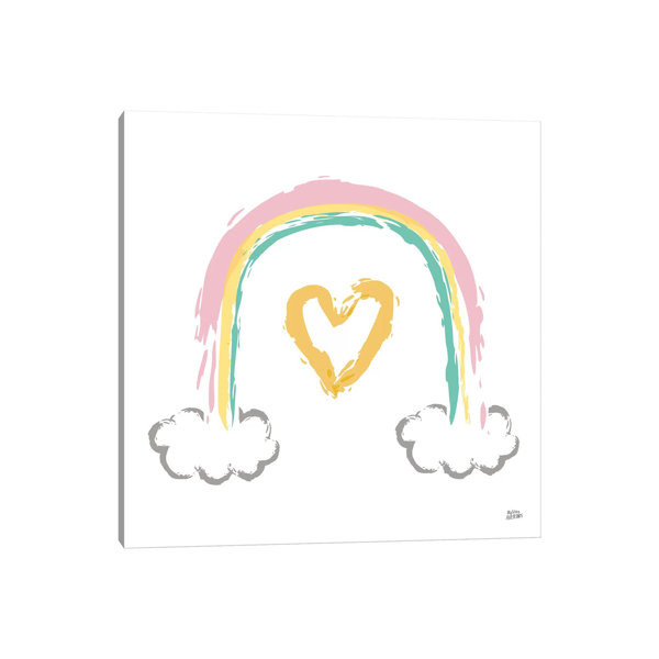 Isabelle & Max Rainbow Dream II by Melissa Averinos - Wrapped Canvas Painting | Wayfair.co.uk